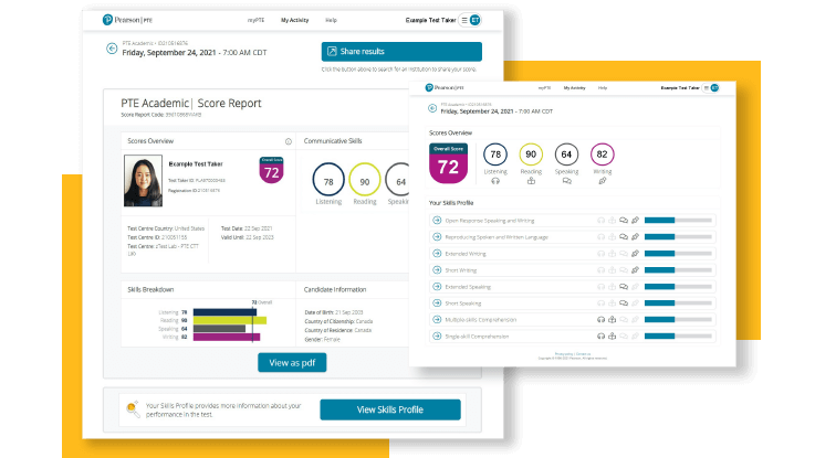 Scoring - PTE Online